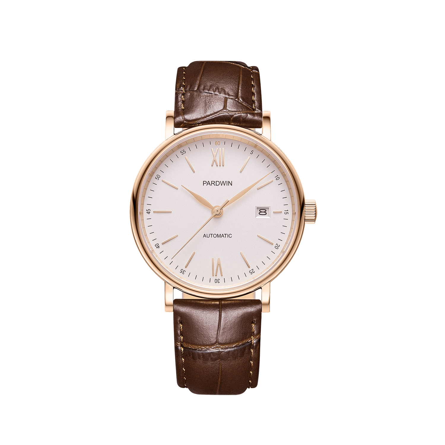Minimalist Watch Automatic Miyota Movement 9015 Stainless Steel Case ...