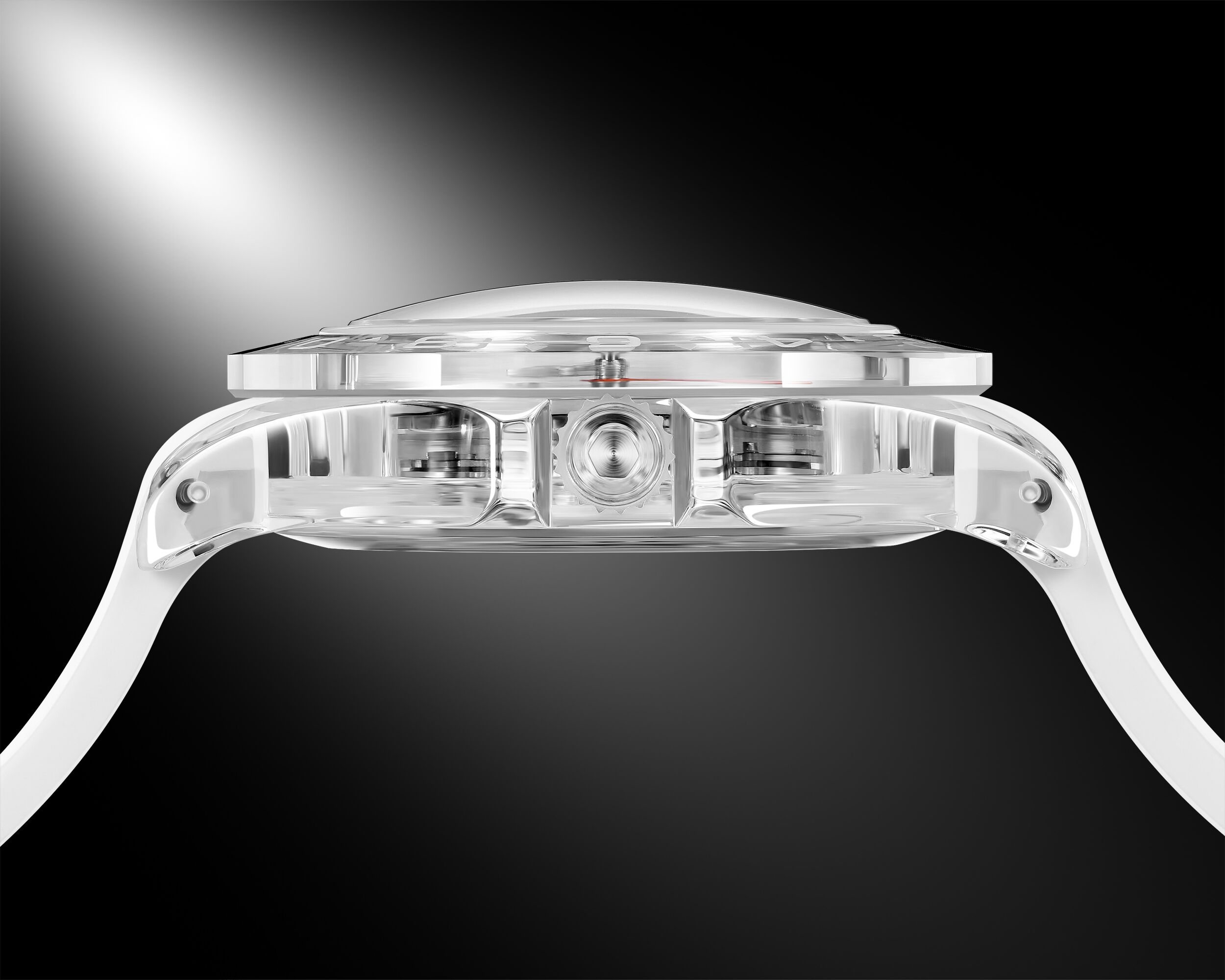 All Sapphire Watch GMT Explorer 43mm Sapphire Case Swiss Automatic 5ATM ...