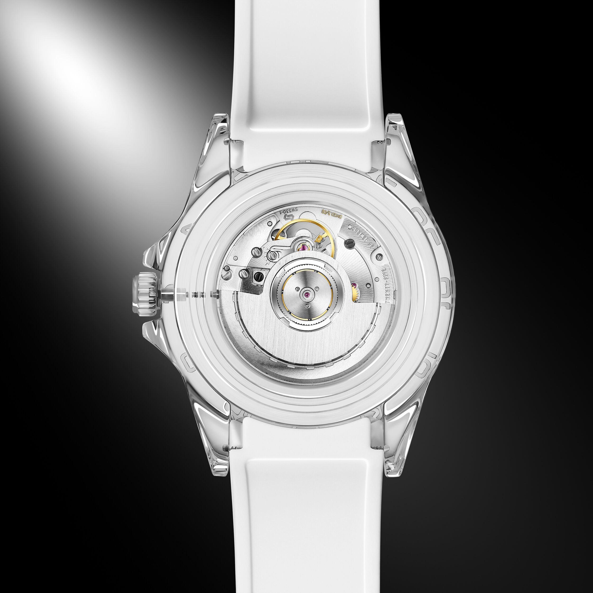 All Sapphire Watch GMT Explorer 43mm Sapphire Case Swiss Automatic 5ATM ...